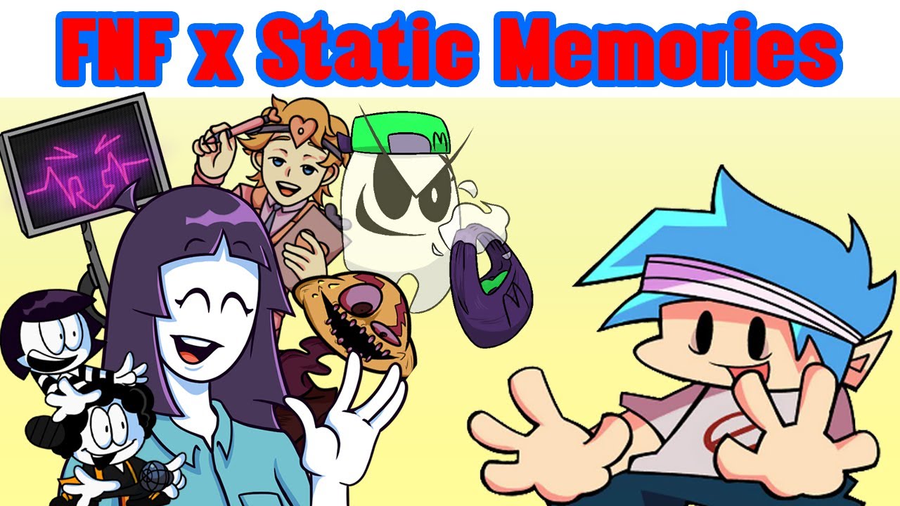 Friday Night Funkin' VS Static Memories FULL WEEK Phase 2 (FNF MOD/HARD ...