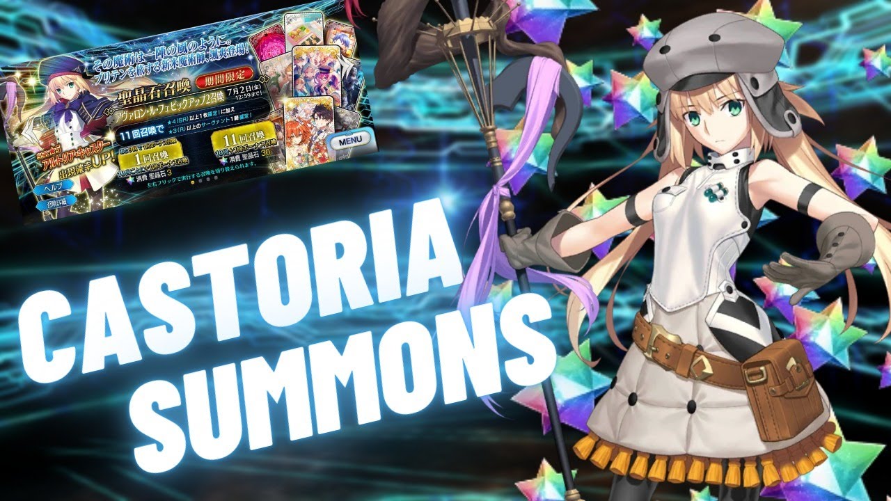 Caster Artoria Has Returned!!! | FGO JP - Summoning for Castoria The ...