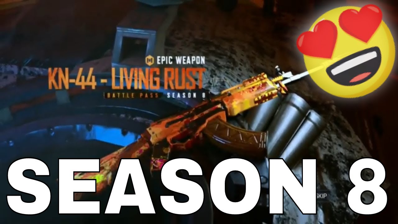 The new BATTLE PASS is here!!! Best guns and skins in season 8!!! - YouTube