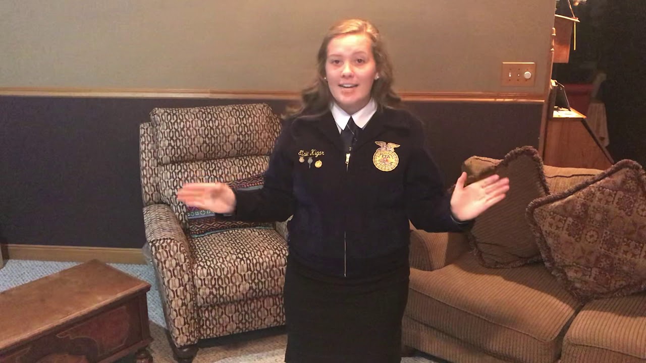 FFA FALL SPEECH 2020 - FARM TO FORK - YouTube