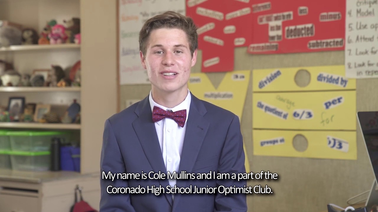 Optimist Story with Cole Mullins - YouTube