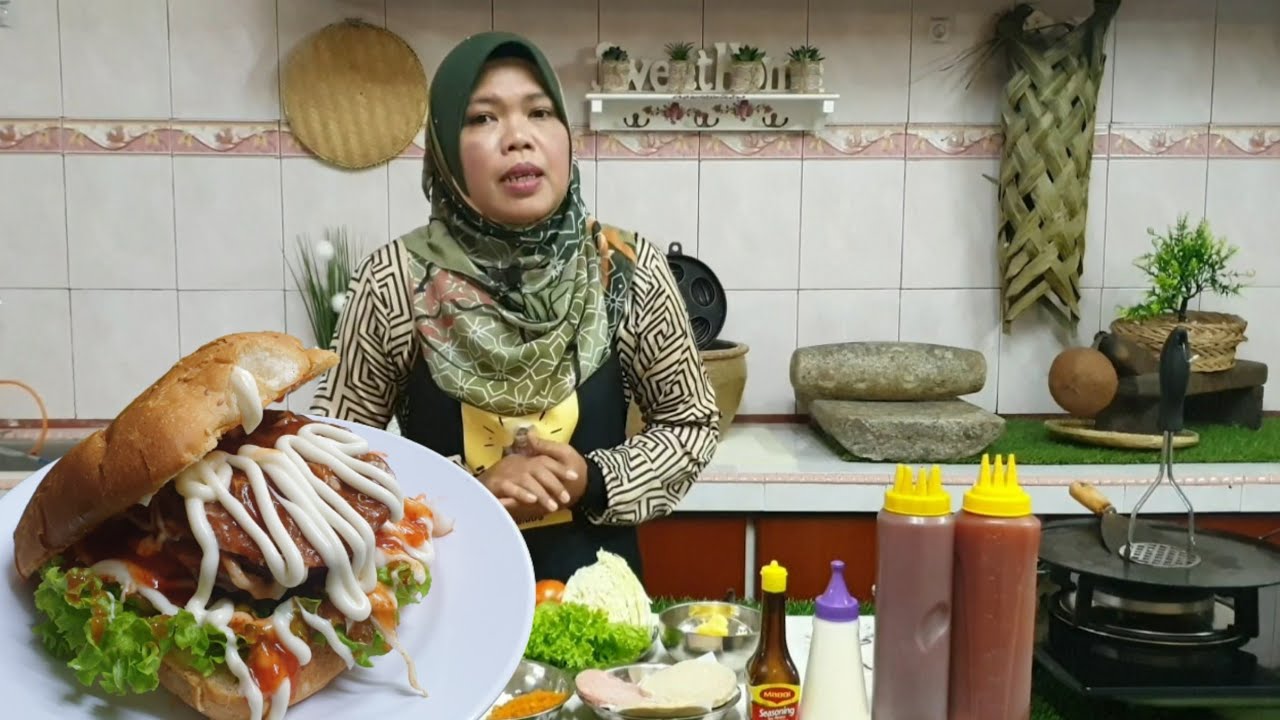 Rahsia rempah Burger homemade - YouTube