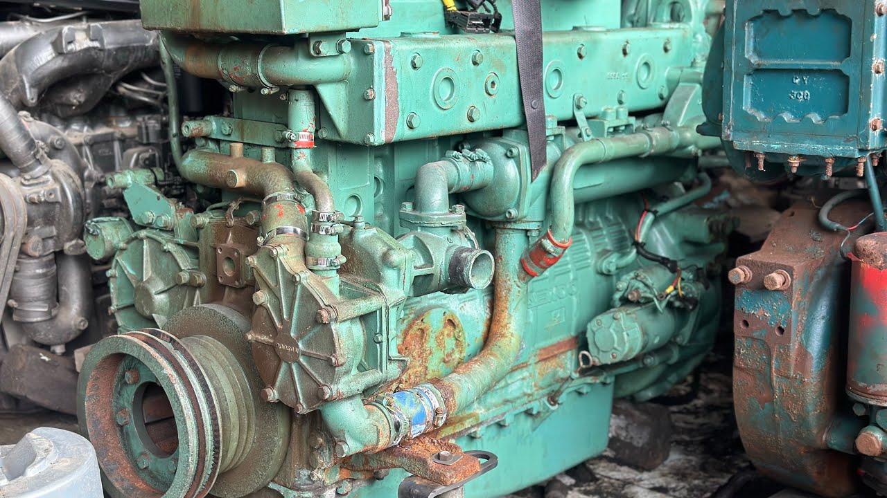 Bán máy DAEWOO DHI THUỶ 340-360hp Lh sdt 0399343739 duy - YouTube