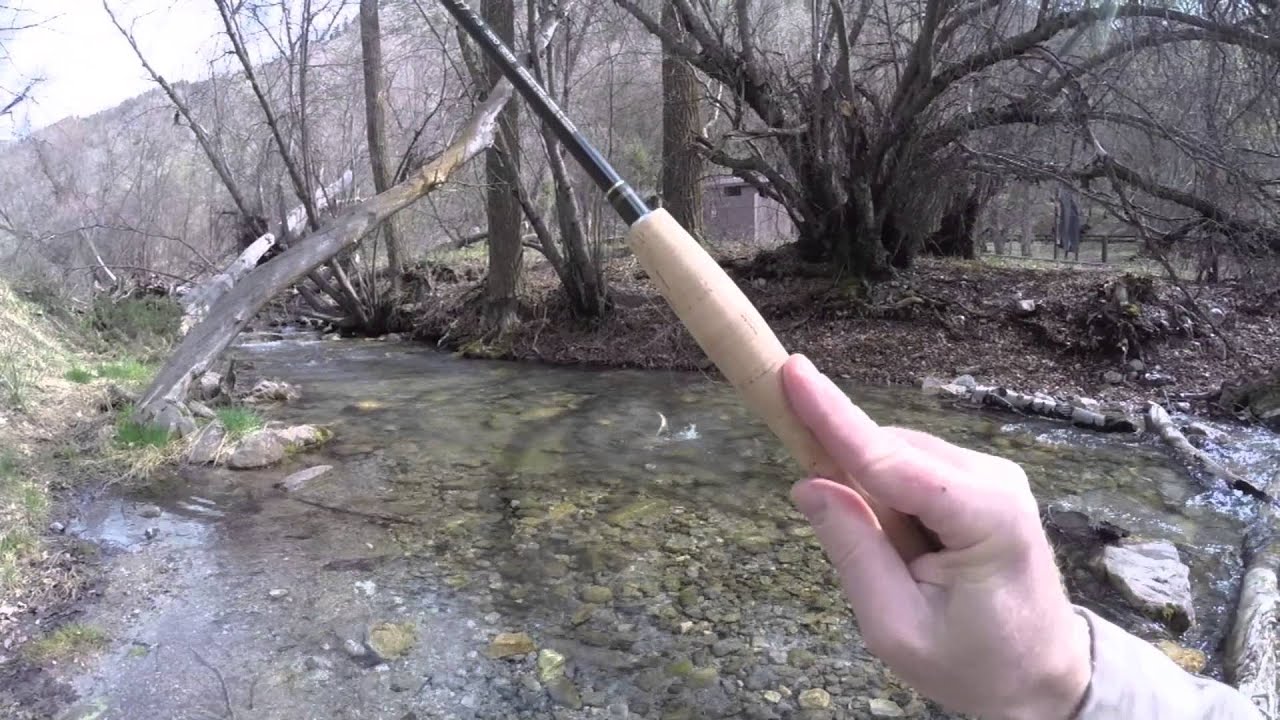 113. Small Stream Tenkara Video Log -- April 6, 2015 - YouTube
