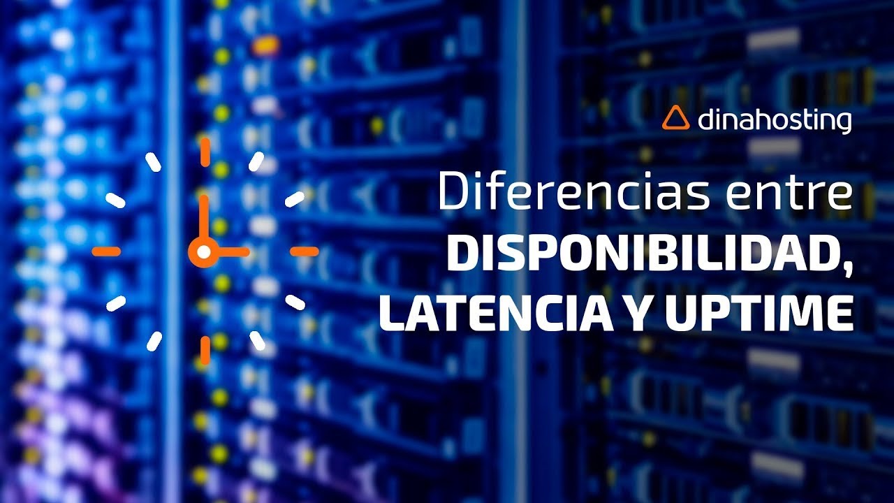 Conceptos web | Diferencia entre disponibilidad, latencia y uptime en ...