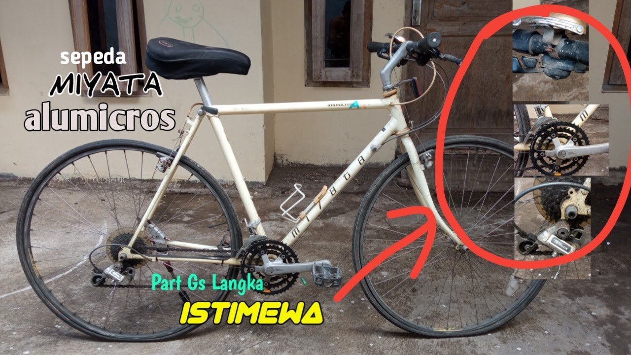 Sepeda MIYATA Istimewa 😱😱 Barang langka jarang ada #sapibalapcycle # ...