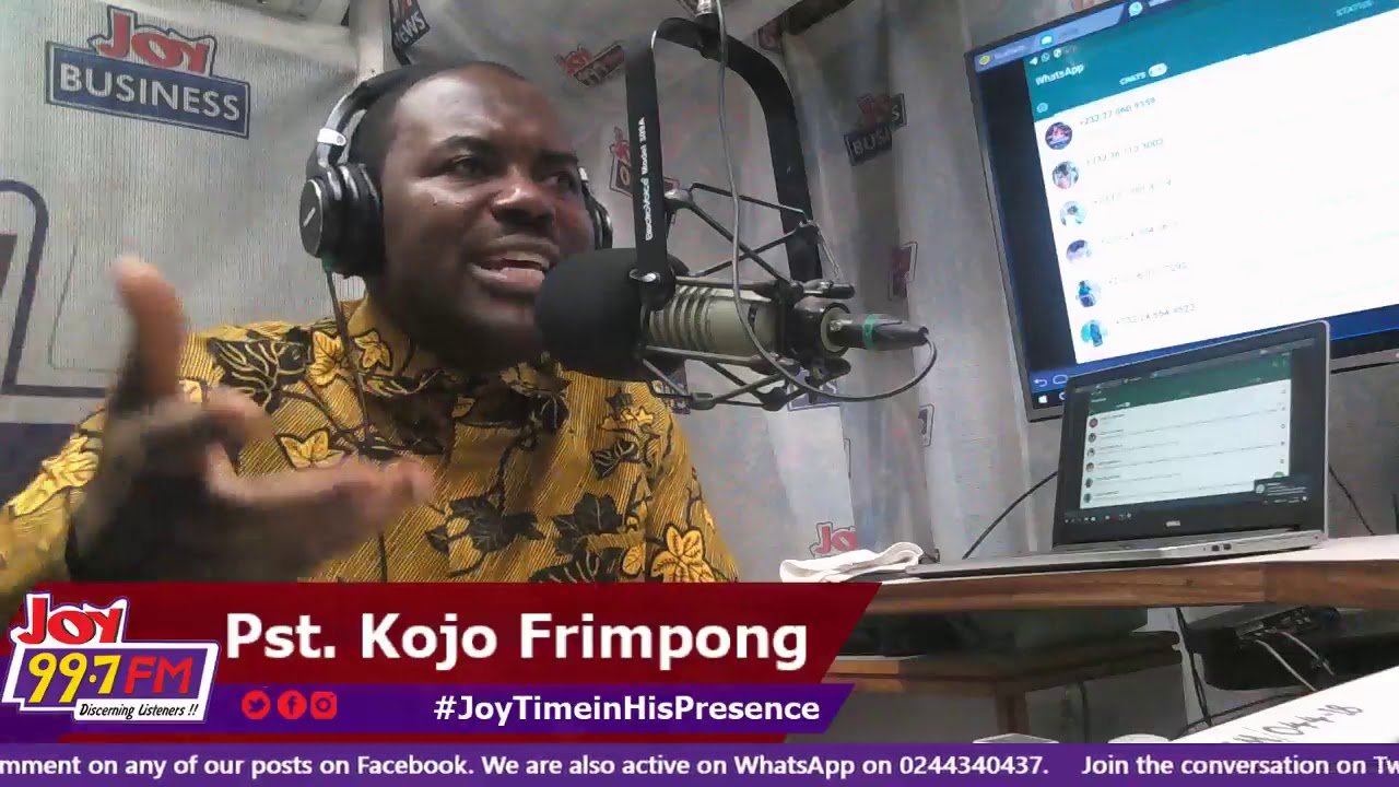 #JoyTimeInHisPresence With Ps. Kojo Frimpong on Joy FM (24-4-19) - YouTube