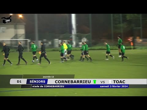 Séniors: CORNEBARRIEU vs TOAC. 03/02/24. - YouTube