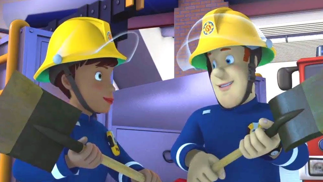 Klar for handling! | Brannmann Sam | 1 time kompilering | Tegneserier ...