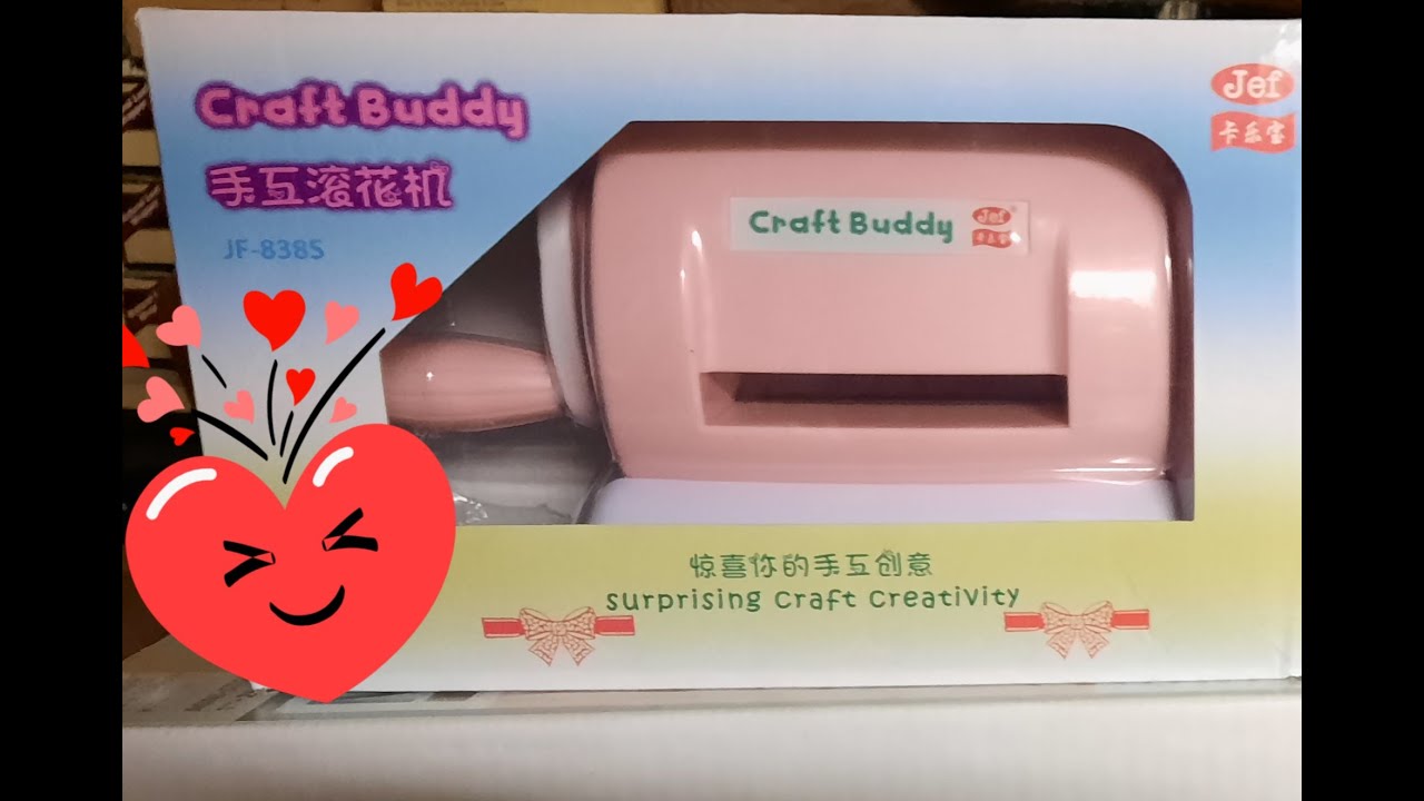 Unboxing Temu Craft Buddy Mini Cutting and Embossing Machine - YouTube
