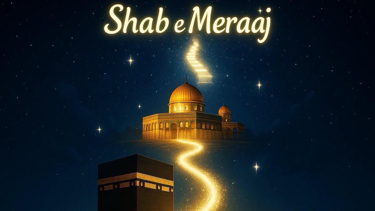 Shab-e-Meraj | The Night Journey of Prophet Muhammad ﷺ | The Night ...