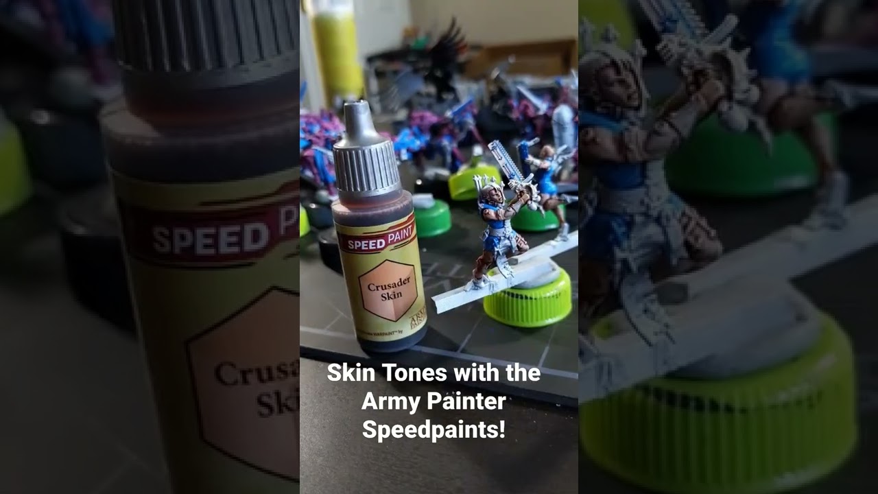 Quick Skin Tone Options with Army Painter Speedpaints! #shorts - YouTube