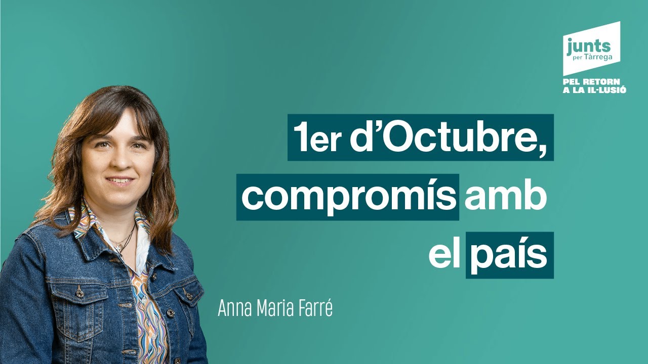 JUNTS pel Compromís amb els targarins que l’1-O van votar SÍ, Anna ...