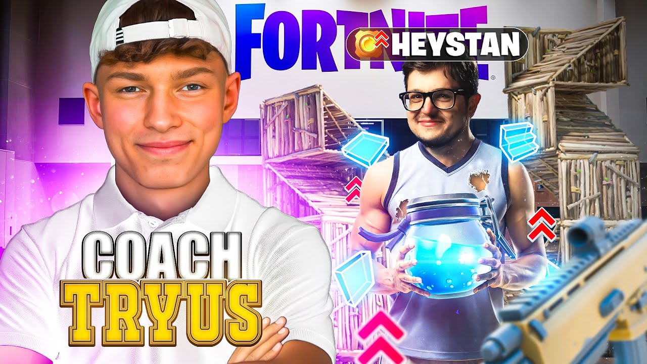 TRYUS TRAINIERT HEYSTAN IN FORTNITE! 📈 - YouTube