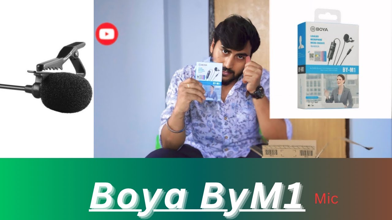 Boya by-m1 | boya by-m1 sound test | boya by-m1 mic review | Boya Mic ...