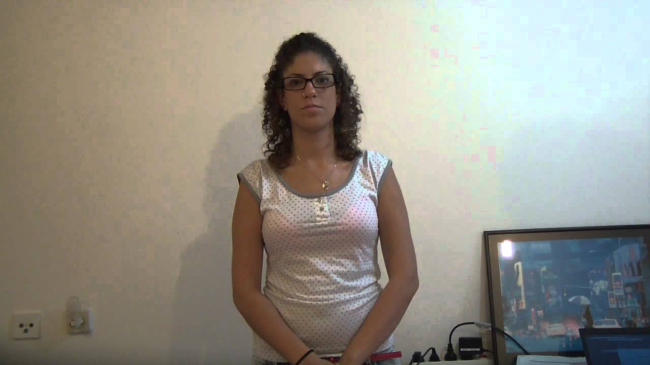 ASL: Scared/Frightened נבהלתי - YouTube