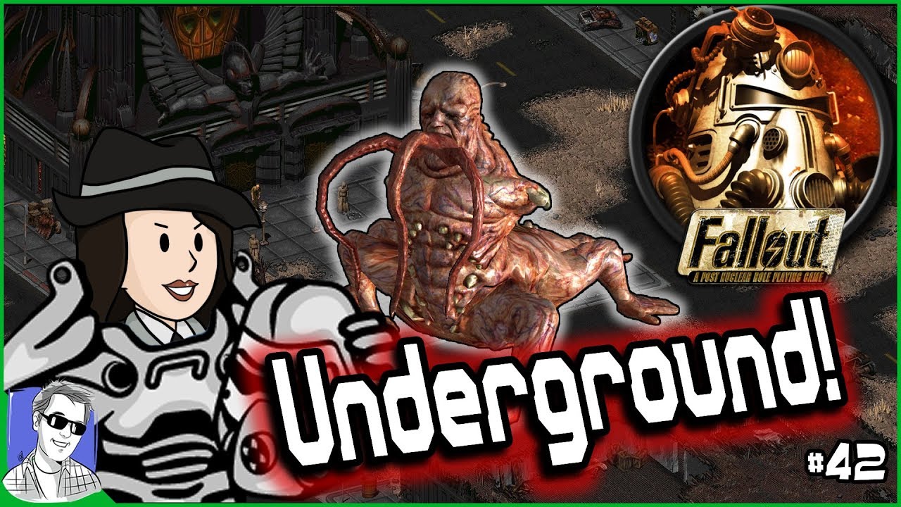 Fallout 1 Under The Cathedral Pt42 - YouTube
