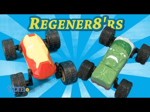Marvel Avengers Morph Machines Regener8'ers from Tech 4 Kids - YouTube
