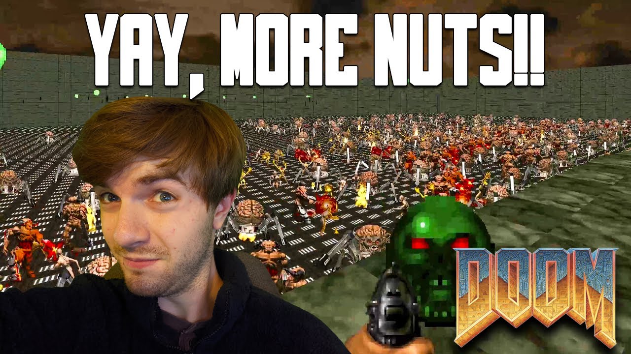DOUBLE THE NUTS! Nuts2.wad Doom 2 Mod - YouTube