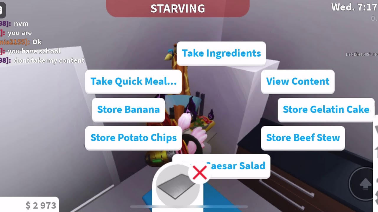 How to get free food in block burg - YouTube