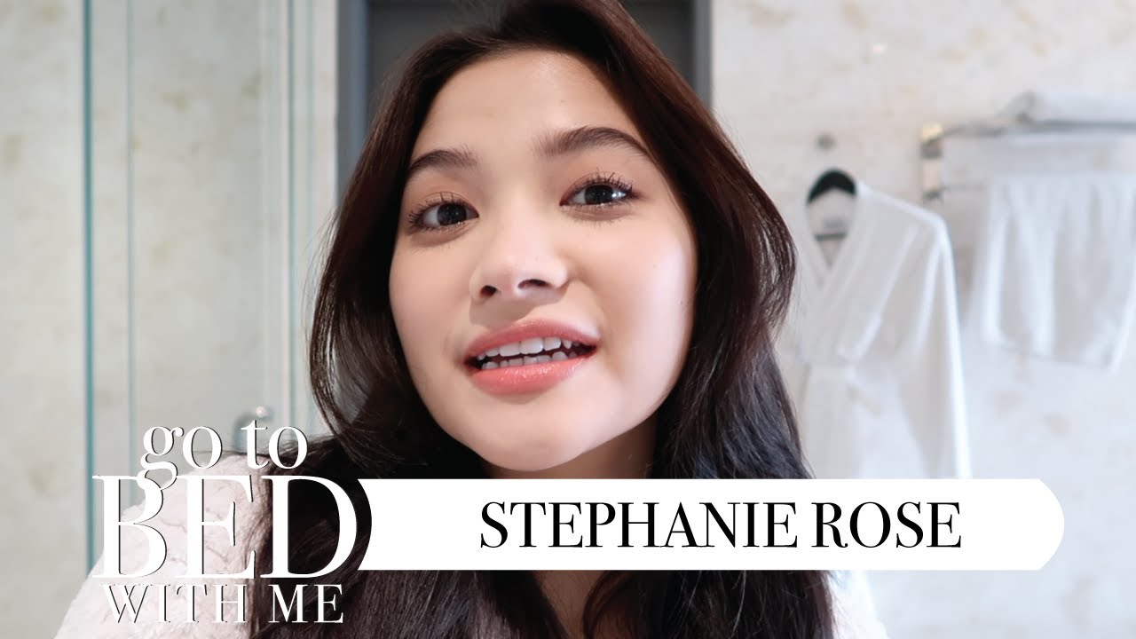 Stephanie Rose's Nighttime Skincare Routine | With SKIN1004 | Go To Bed ...