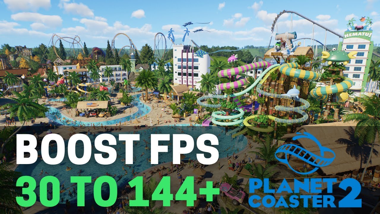 BEST PC Settings for Planet Coaster 2 (Maximize FPS & Visibility) - YouTube