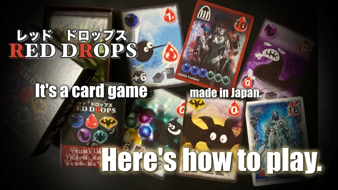 How to play "RED DROPS" - YouTube