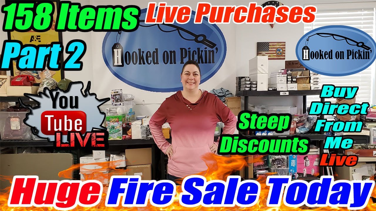 Live Fire Sale - Part 2 - Buy Direct From Me - 158 Items - Great Deals ...