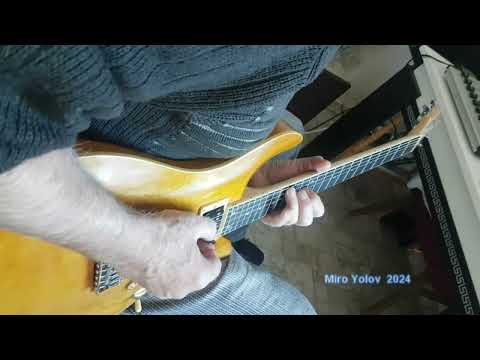 Miro Yolov -  Improvising Guitar Solo live