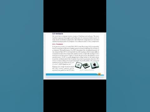 Computer science plus one chapter 3 | Processors - YouTube