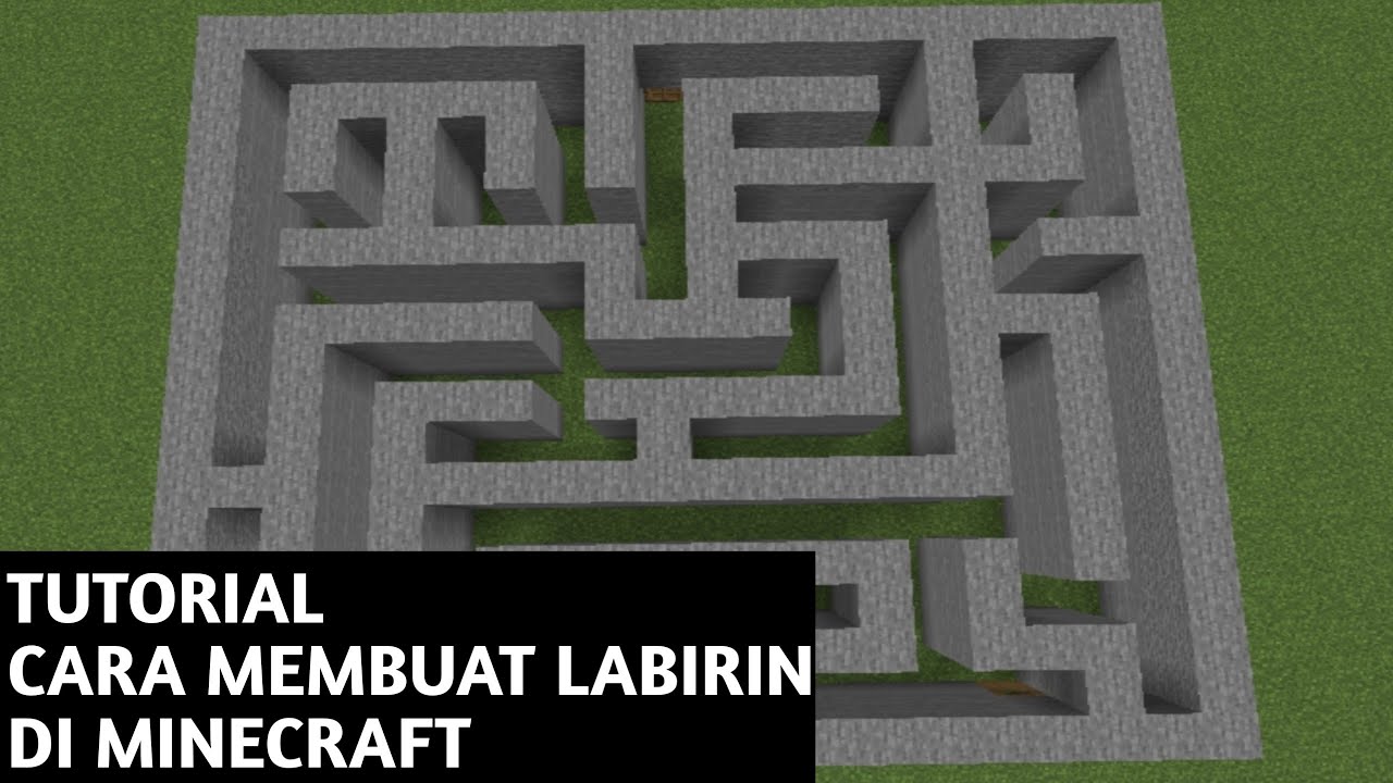 Cara Membuat Labirin Di Minecraft Terbaru 2023 - Simple Dan Mudah - YouTube