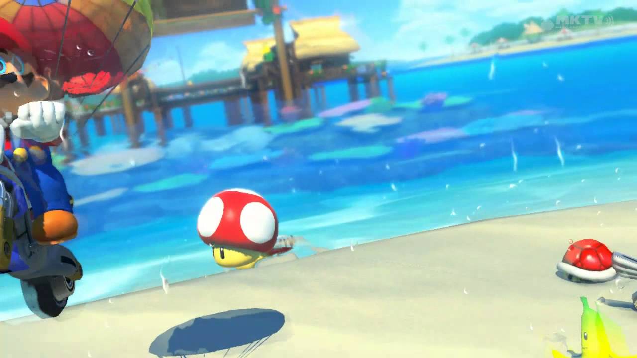 Wii U - Mario Kart 8 - (DS) Cheep Cheep Beach - YouTube