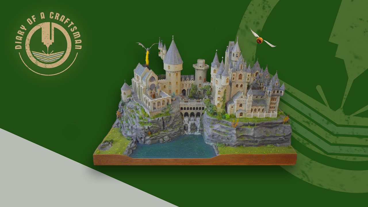 Making Hogwarts Diorama | Part 2 | The Divination Tower - YouTube