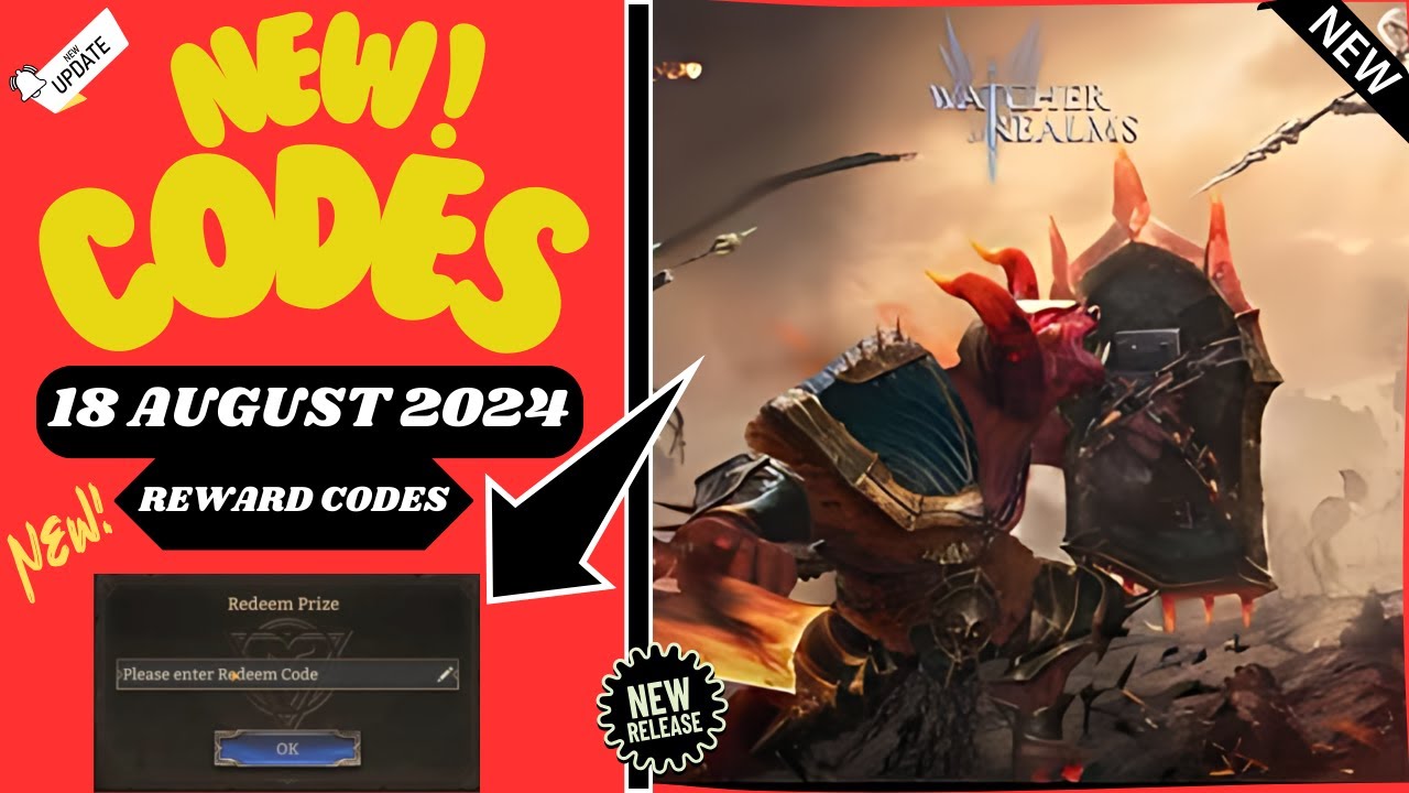 🌠 18 AUGUST 2024! 🤩 JOIN THE WATCHER OF REALMS CODE FESTIVAL ...