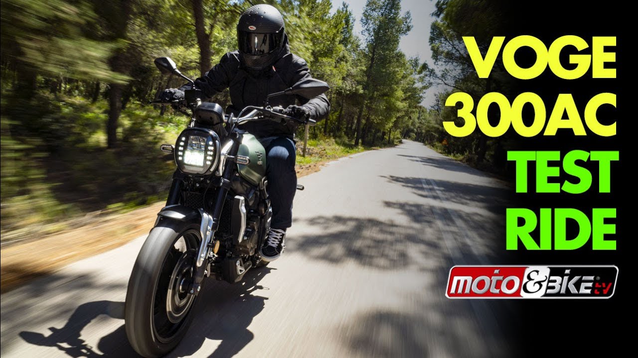 VOGE 300AC - Test Ride - YouTube