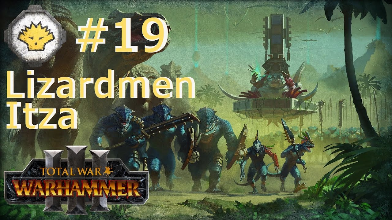 TWW3: Immortal Empires - Ještěrky z Itzy #19 - Teleport do zad - YouTube