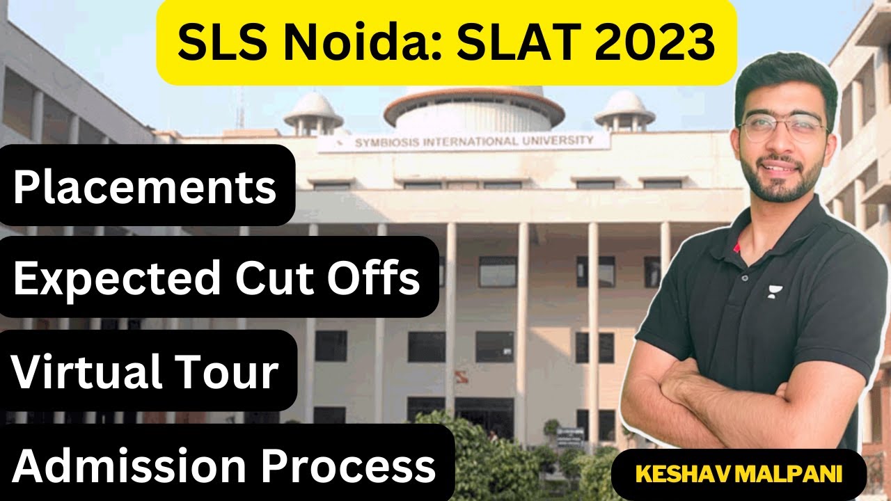 🔴All about : SLS Noida | Campus Tour 2023 😱| Top Law College | SLAT ...