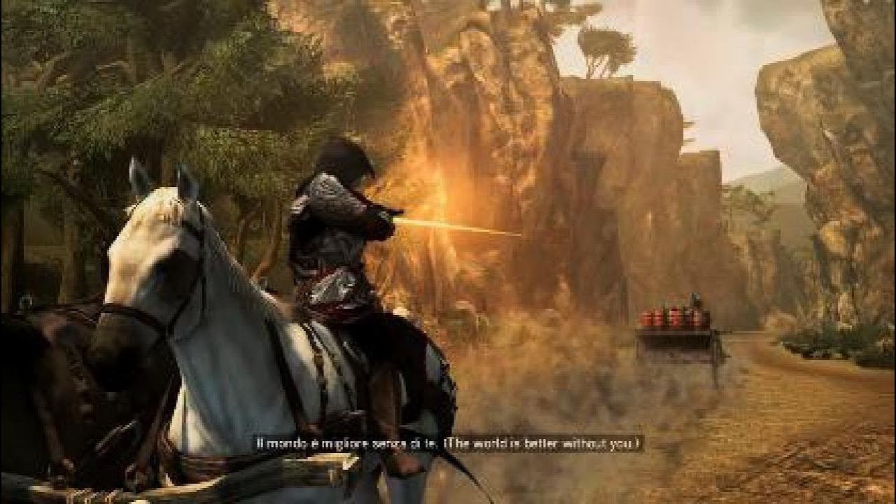 Film - Assassin Creed brotherhood Ezio Auditore Destroys Borgia Machine ...