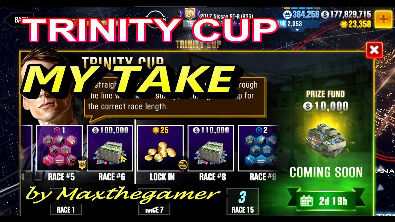 CSR 2 | CSR RACING 2, Trinity Cup, My take, - YouTube