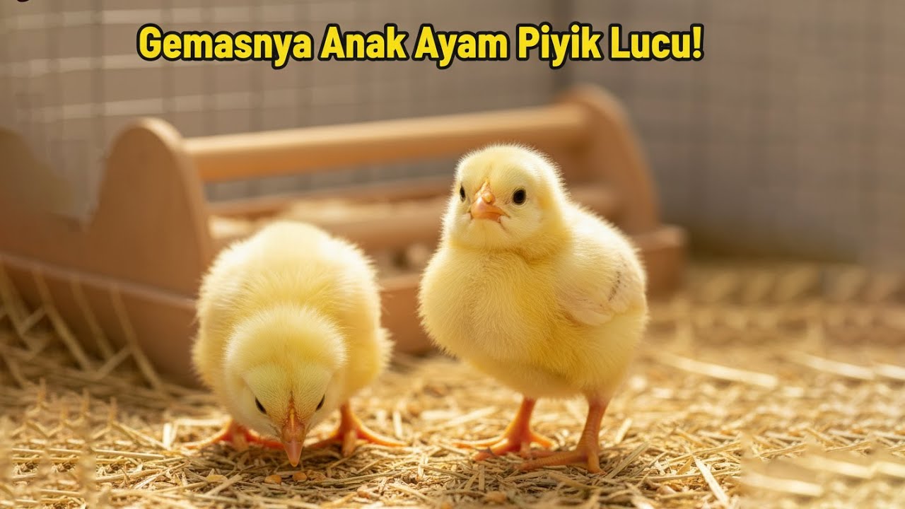 LIVE CHICKEN ! Gemasnya Anak Ayam Piyik Lucu Main Bareng! #asmrsounds ...