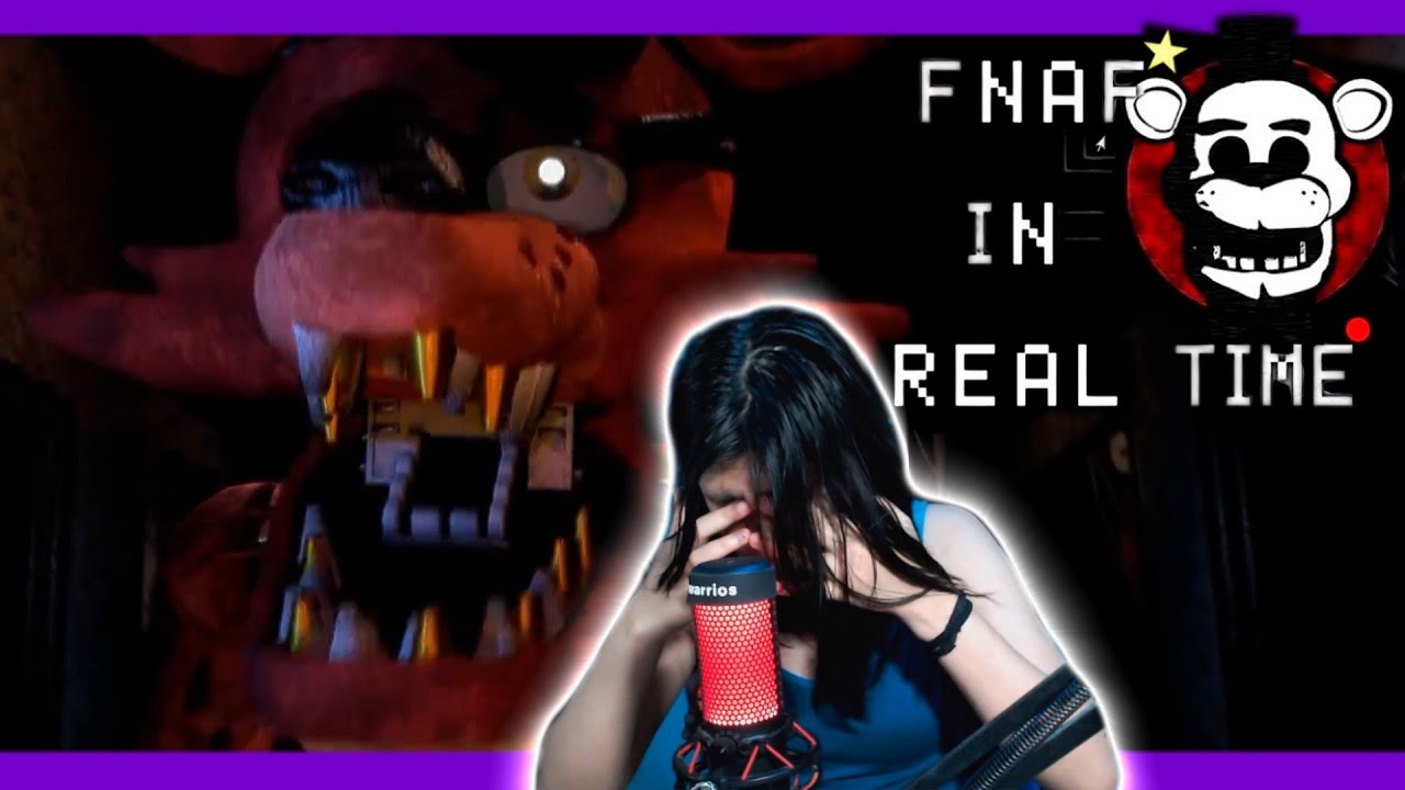 Streamer se enfrenta a FNAF In REAL Time con MUCHO MIEDO 🙀 - YouTube