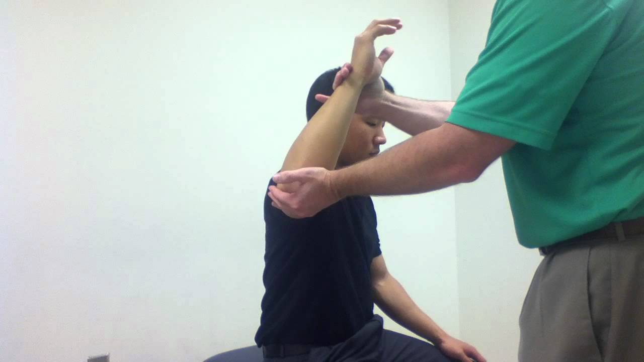 Internal Rotation Resistance Strength Test - YouTube