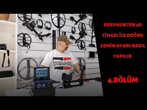 DEEPHUNTER 3D GÖRÜNTÜLEME CİHAZI İLE DOĞRU ZEMİN AYARI NASIL YAPILIR NELERE DİKAT ETMELİYİZ
