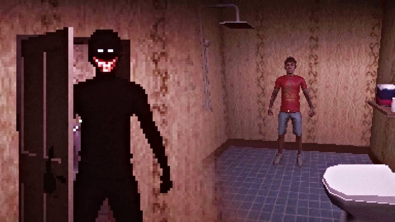 Tall Black Entity Inside My Apartment - YouTube