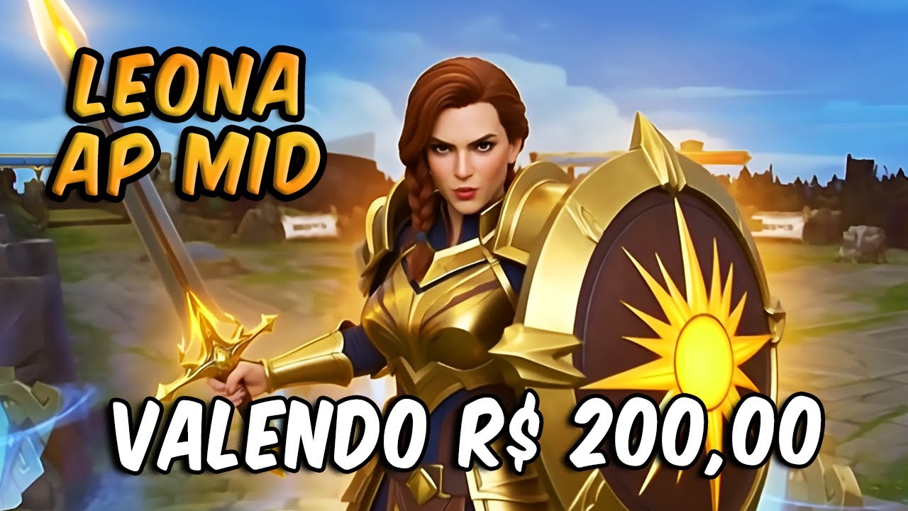 VALENDO R$ 200 REAIS! O Desafio da Leona AP Mid (Sofri) - YouTube