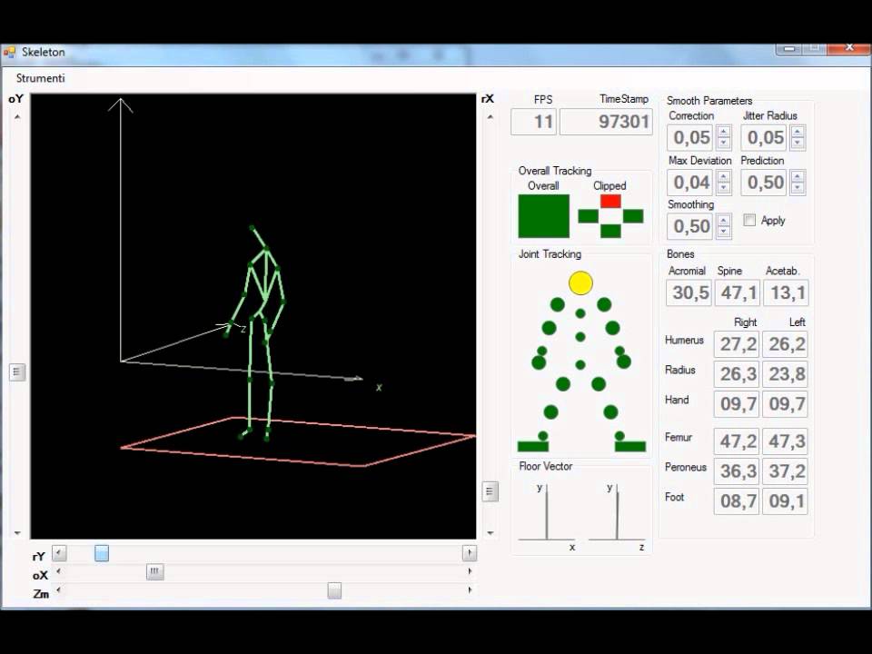 Kinect Data Analisys - YouTube