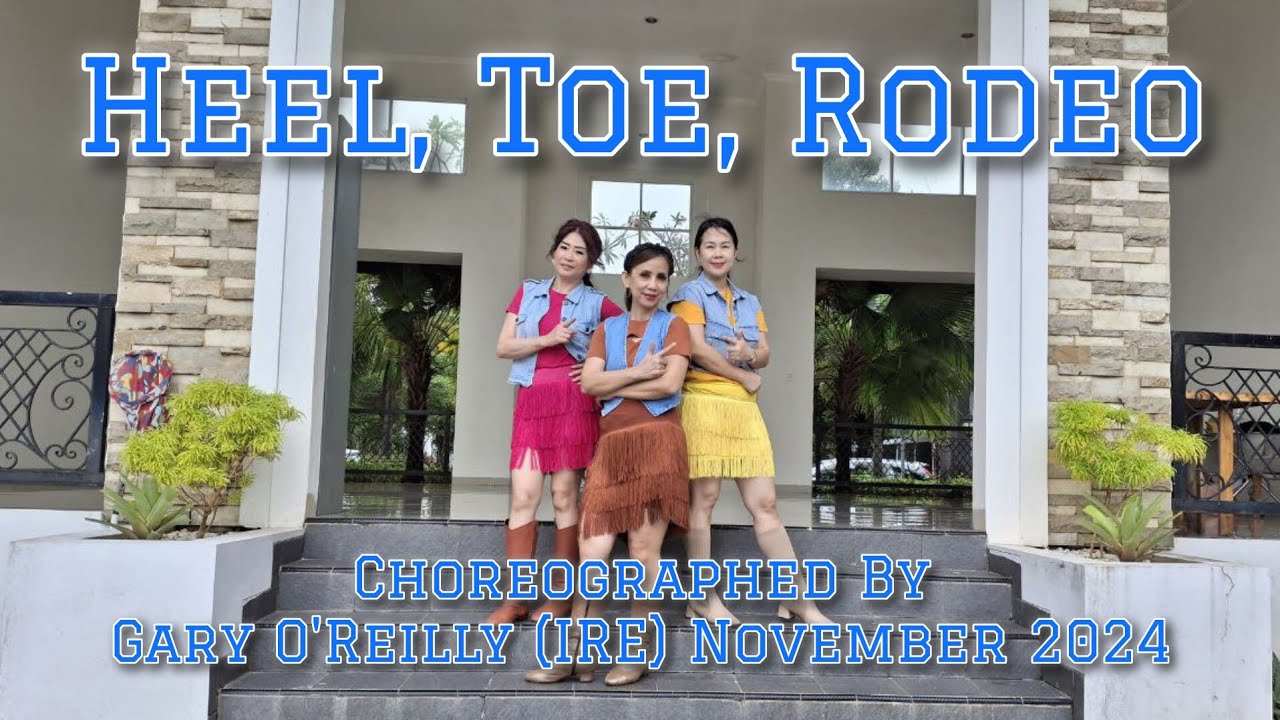 Heel, Toe, Rodeo- Line Dance - YouTube