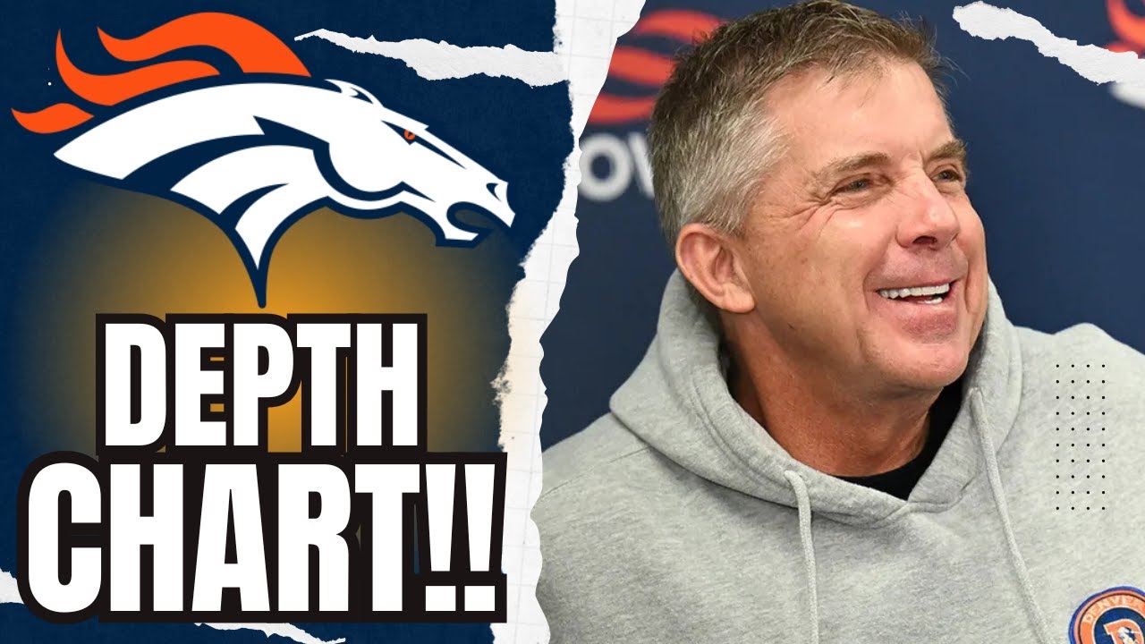 Denver Broncos Release DEPTH CHART Ahead of Week 1 vs Titans!! - YouTube