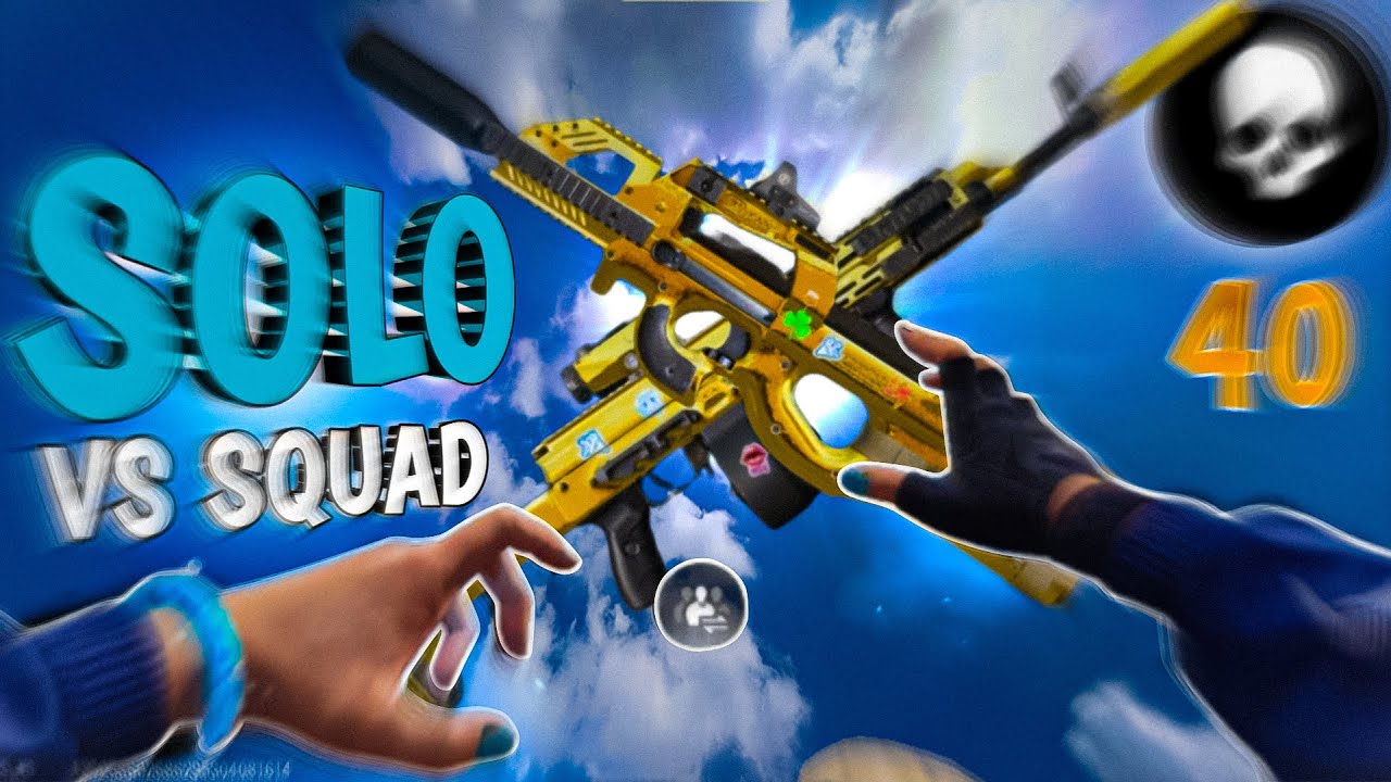 BLOOD STRIKE - 40 KILLS *P90 + AK47* Solo vs Squad ULTRA REALISTIC ...