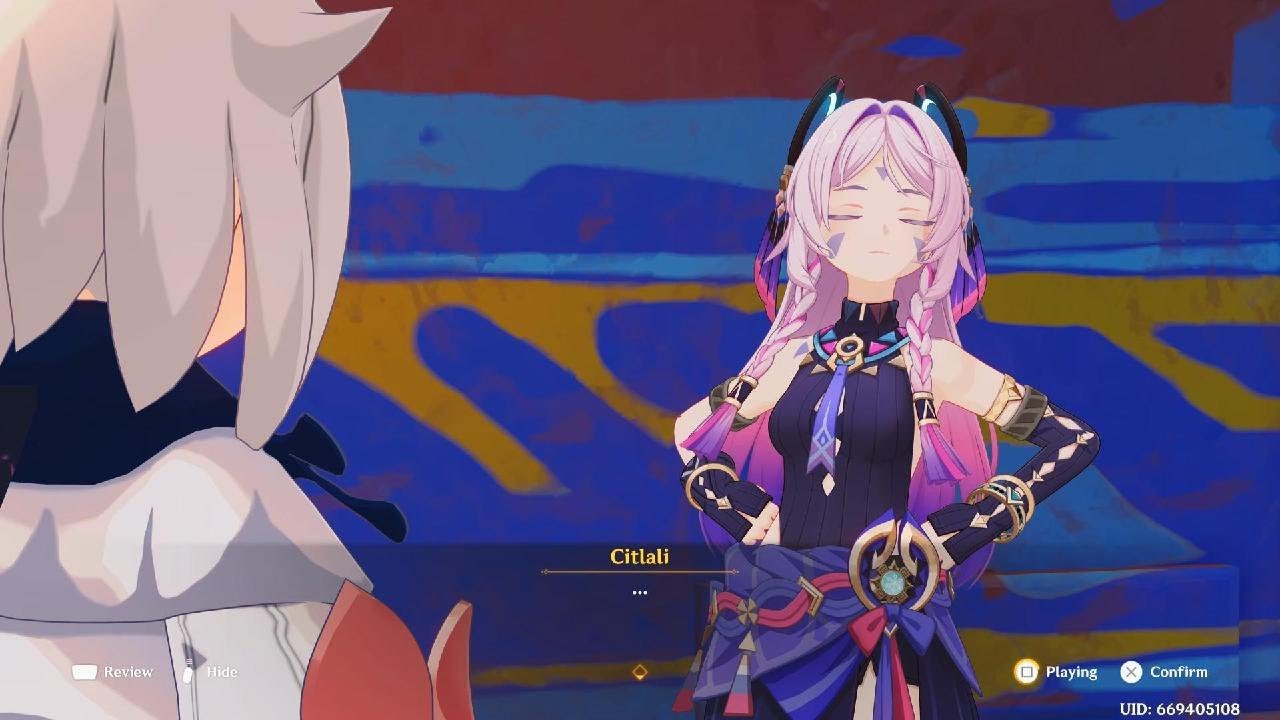 Genshin Impact citlali Introduction cutscene - YouTube